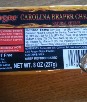 Carolina Reaper Cheese: Our Hottest Cheese Yet! - Shislers Cheese House